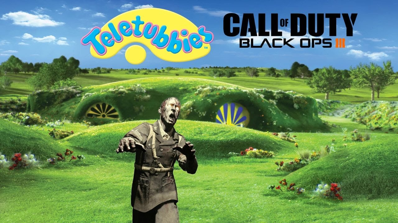 Teletubbies in Call of Duty World at War custom zombies - YouTube