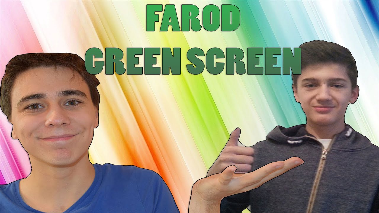 J'AI RENCONTRÉ FAROD - Farod Green Screen - YouTube
