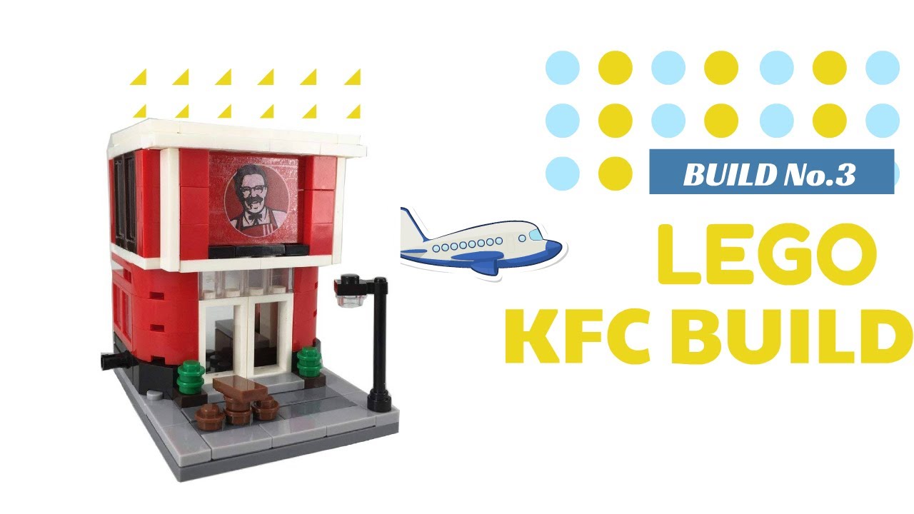 LEGO KFC Restaurant Build - YouTube