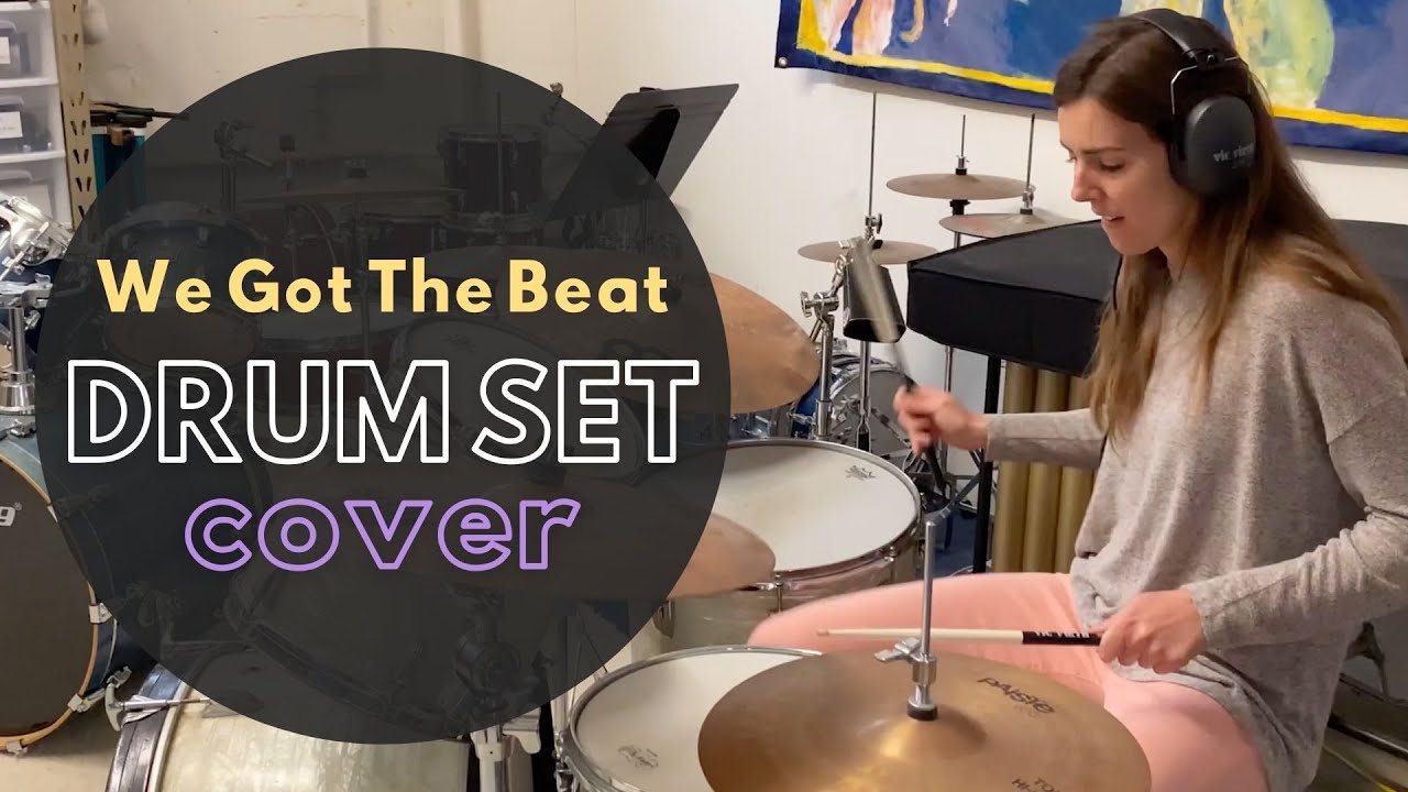We Got The Beat Drum Set Cover - YouTube