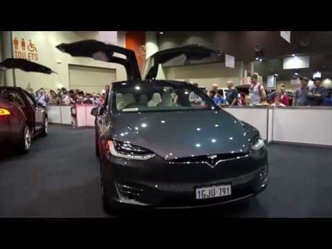 TESLA MODEL X DANCE - YouTube