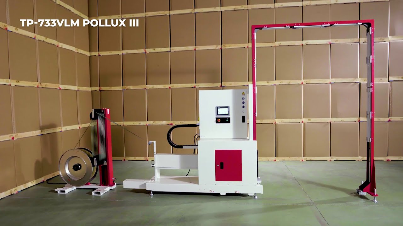 Αυτόματες τσερκομηχανές TRANSPAK TP 733H - TP 733VLM Pollux III - YouTube