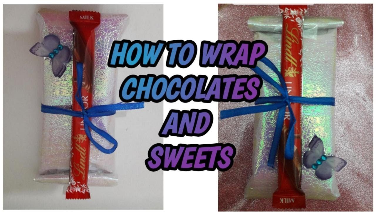 How to wrap sweets as a gift|alboe - YouTube