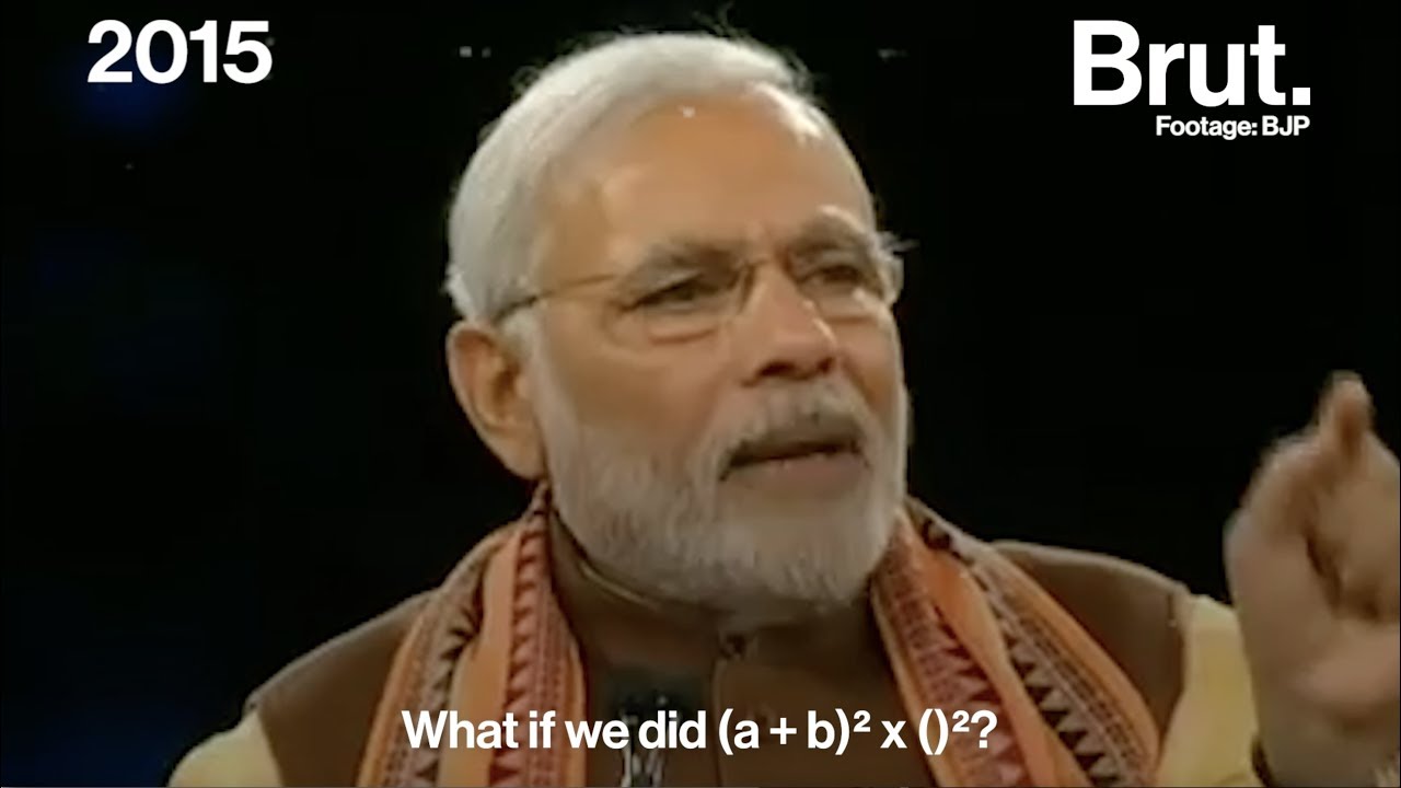Meet Narendra Modi, The Algebra Teacher - YouTube