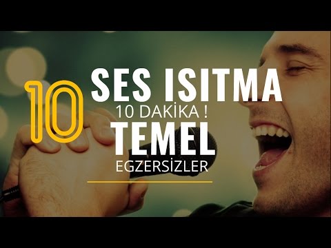 Şan Eğitiminde Ses Isıtma (Temel Egzersizler)