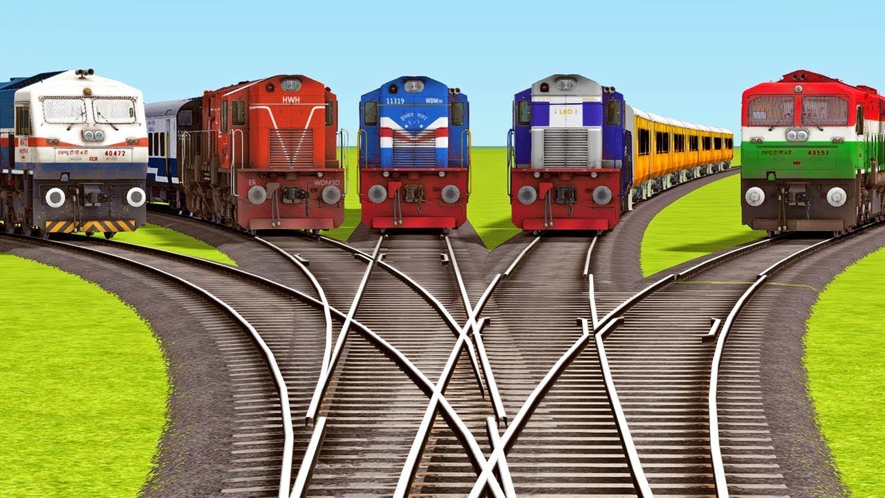 Train Crossroad || Bd Railways Train Simulator 2024 | #Railroad ...