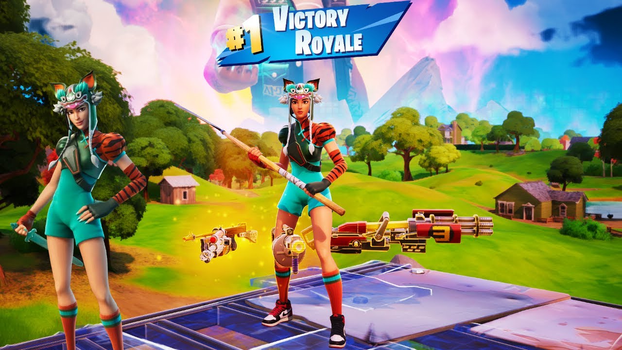 TIGERESS vs NEW OG CHAPTER 2 MYTHIC’S CHALLENGE in FORTNITE - YouTube