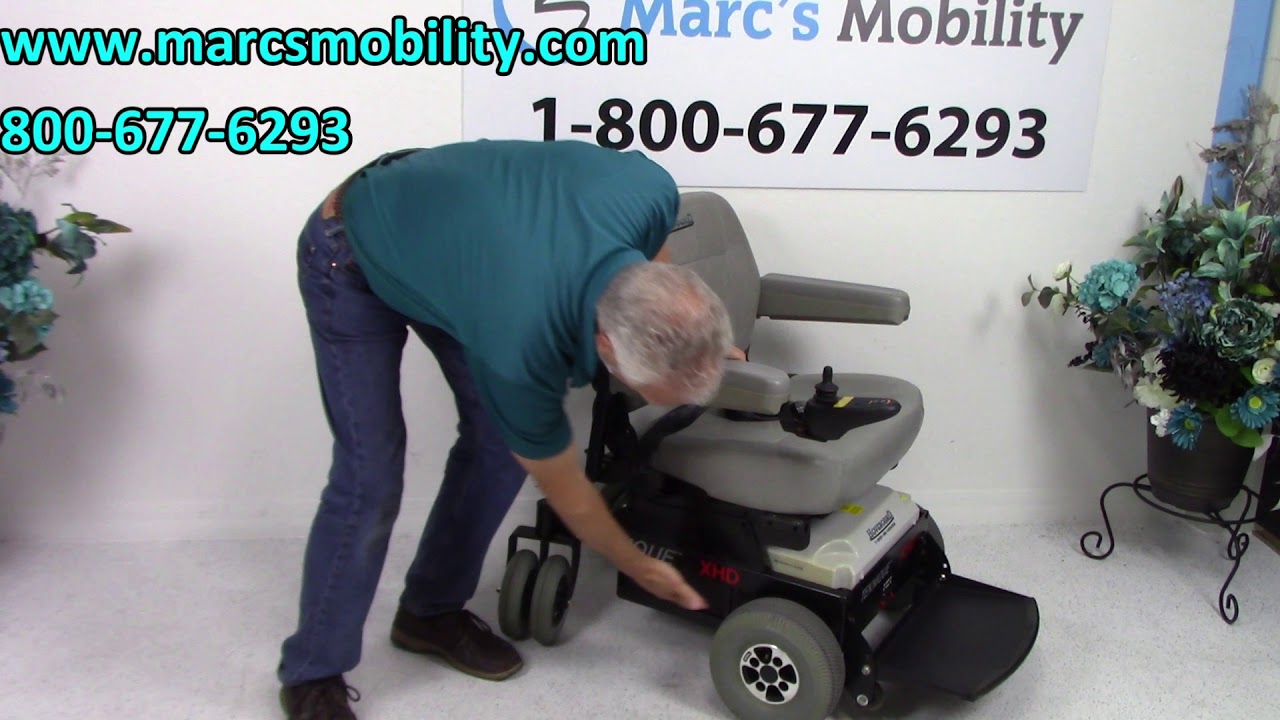 Hoveround XHD Large Power Chair #2656 - YouTube