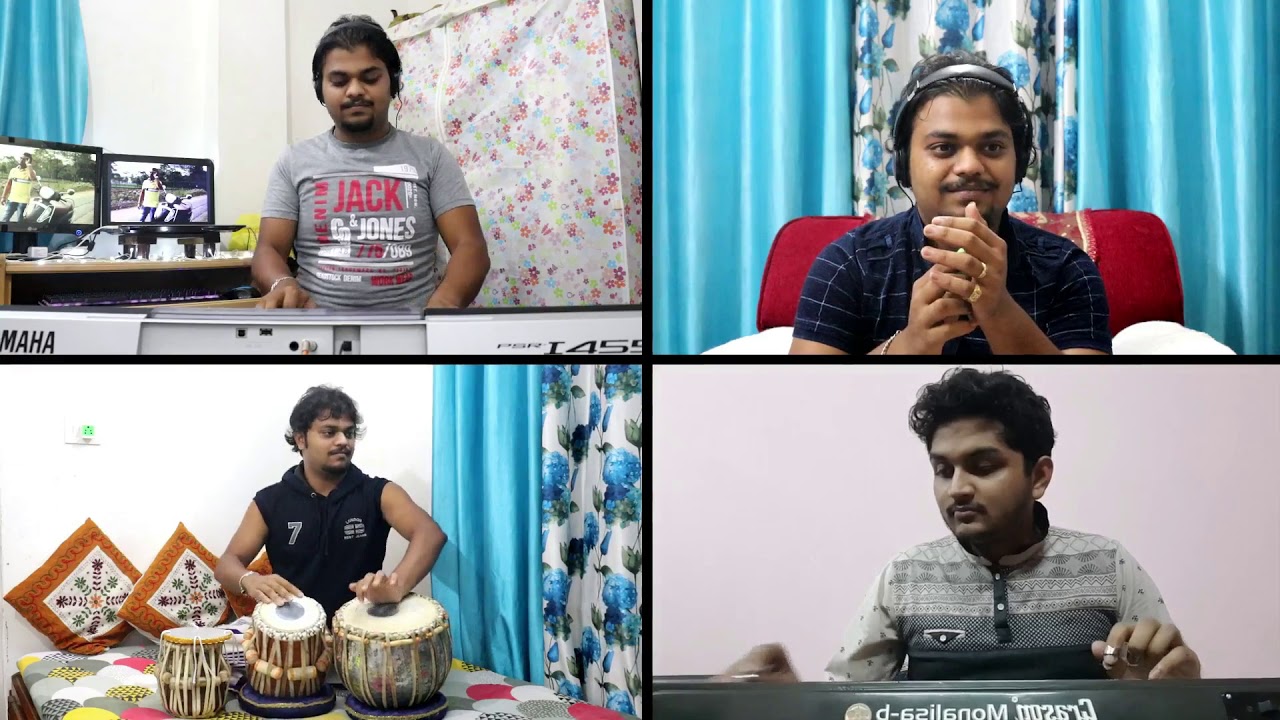 VIRTUAL JAMMING SESSION-02 | TABLA,KEYBOARD AND SHAKER PLAYED BY ...