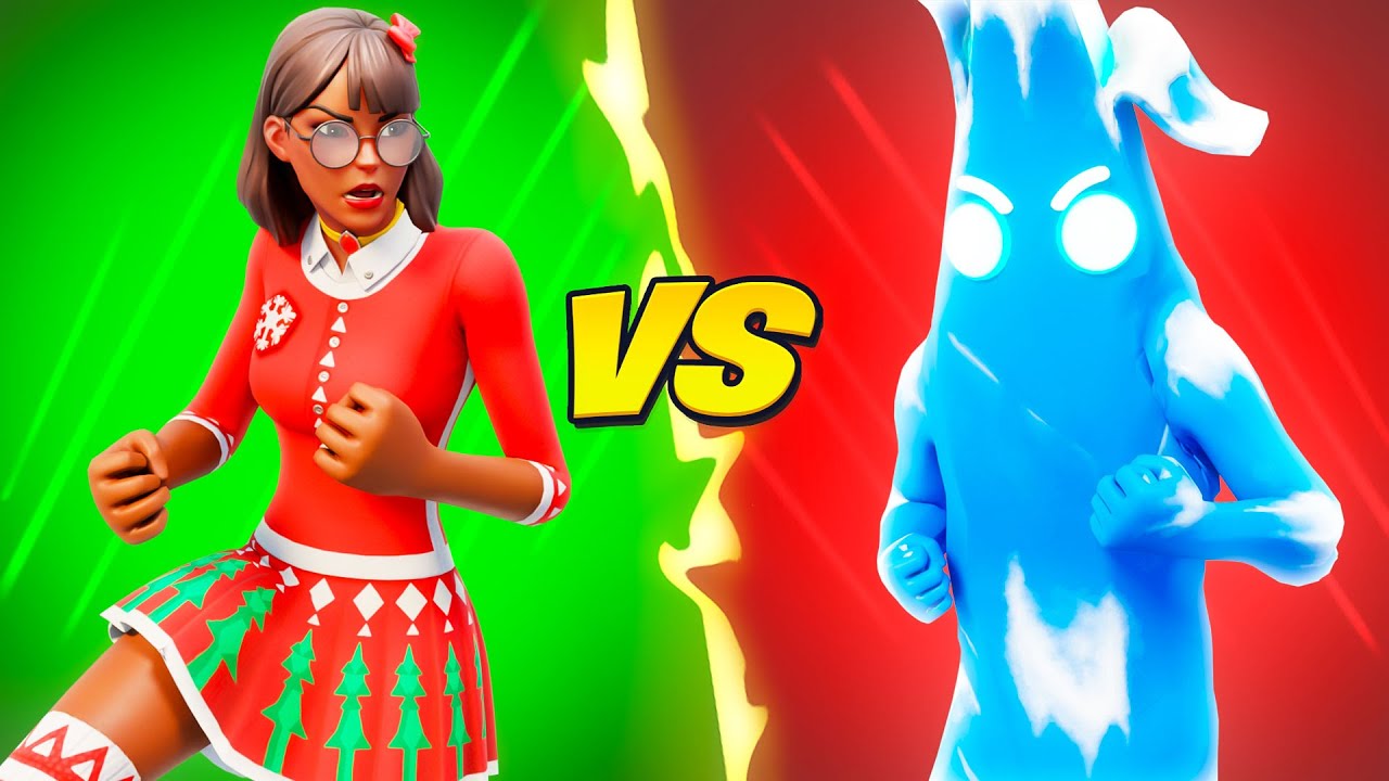 KRISABELLE vs FROZEN PEELY (best free skin) - YouTube