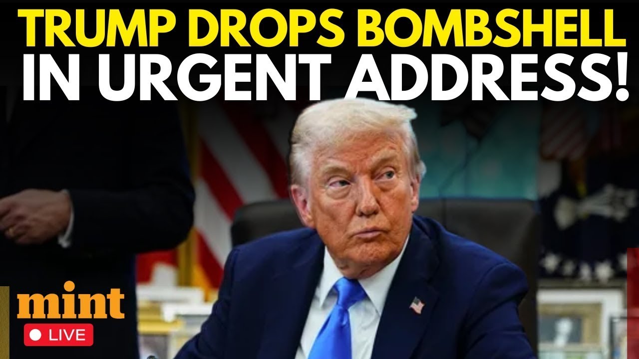 Donald Trump LIVE: Trump's Stunning Announcement | Trump Latest News ...