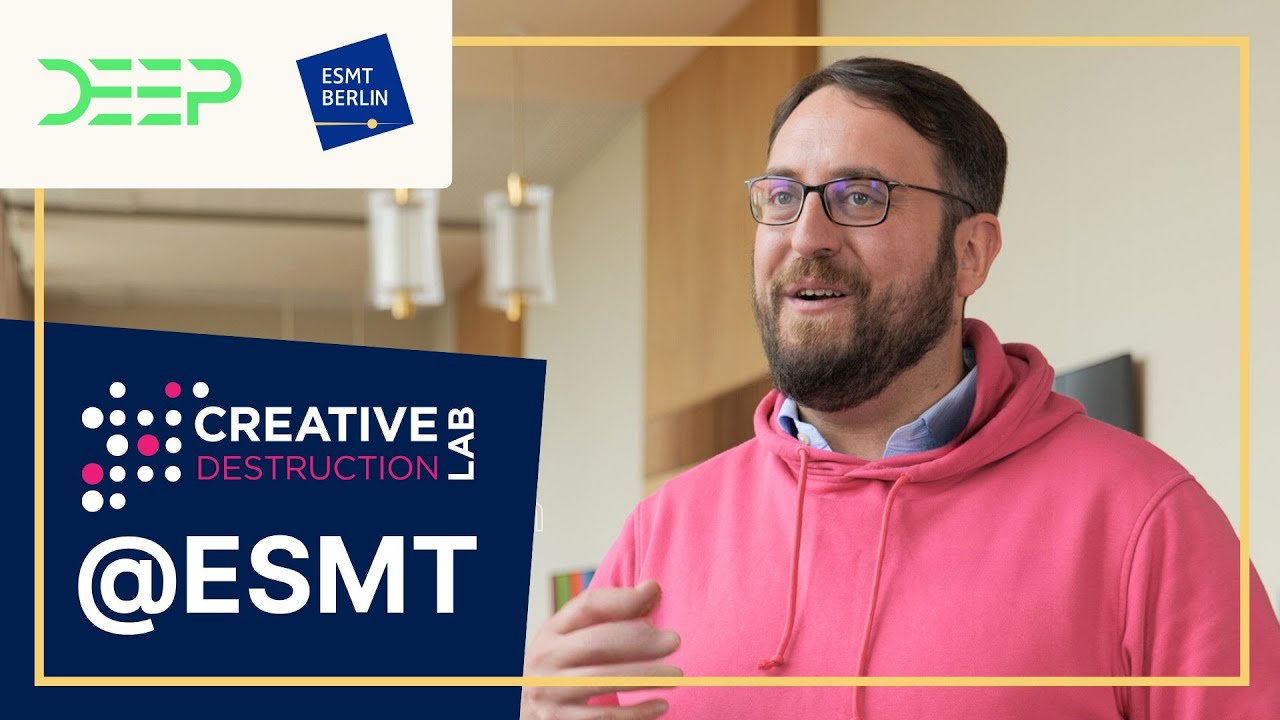 Creative Destruction Lab at ESMT Berlin - DEEP Institute - YouTube