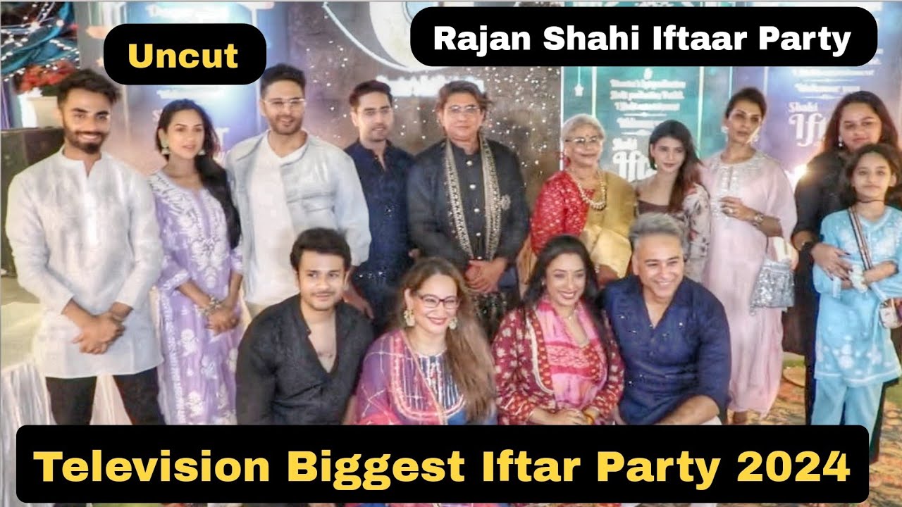 YRKKH Iftaar Party | Samridhii Shukla, Rohit Purohit, Garvita, Rupali ...
