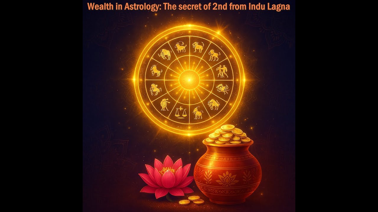 Wealth in Astrology: The Secret of 2nd from Indu Lagna - YouTube