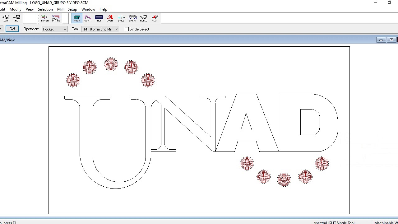 Desarrollo Logo UNAD - YouTube