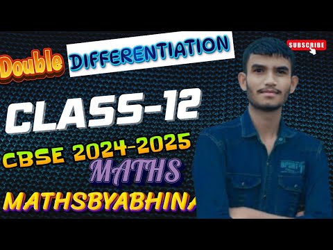 Double Differentiation/ class-12th/ Cbse board/ important video ...