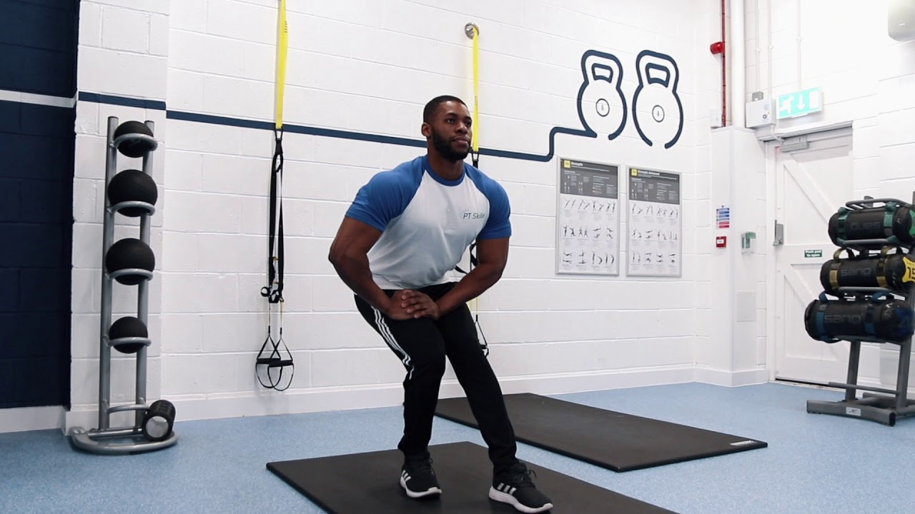 Standing Hamstring Stretch - YouTube