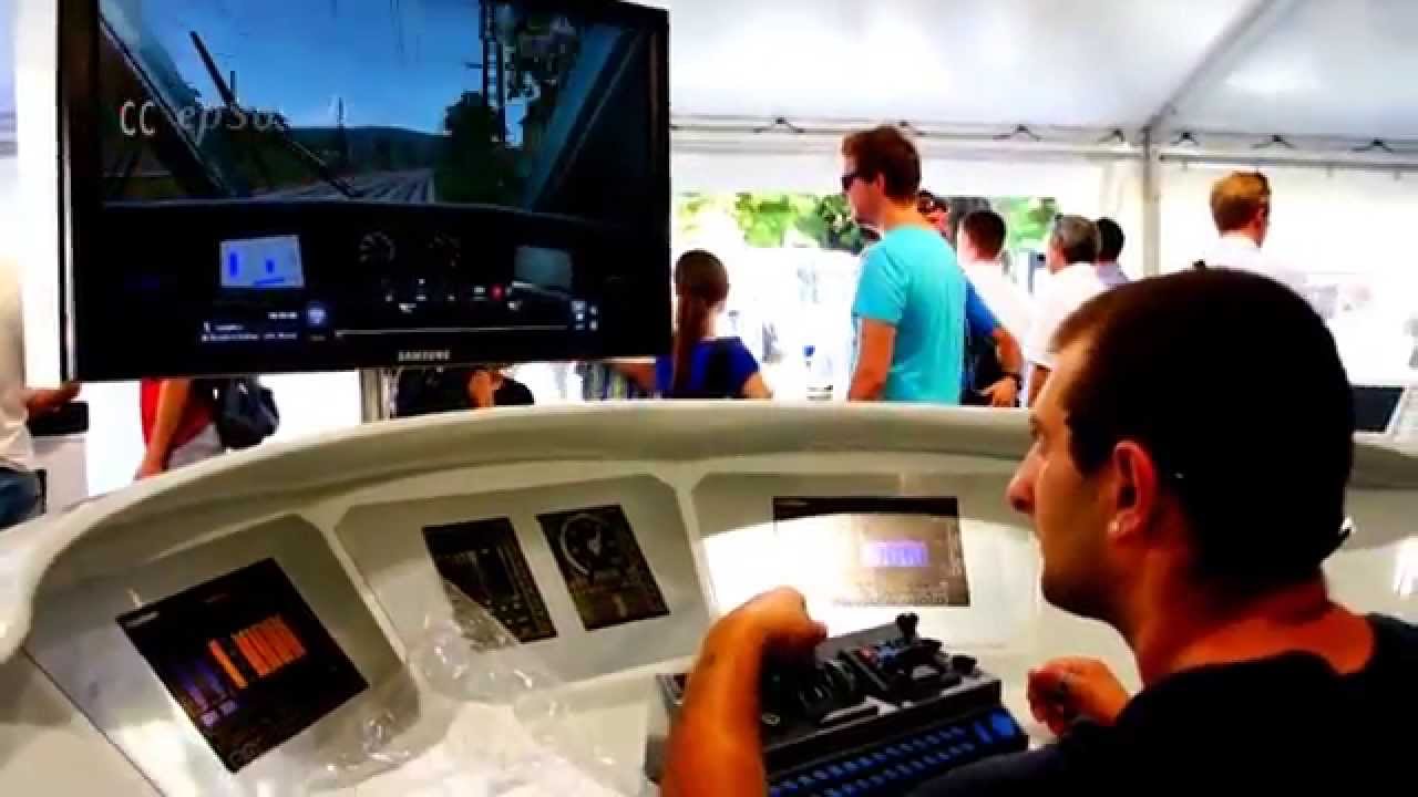 Train Driver Simulator in Germany - YouTube