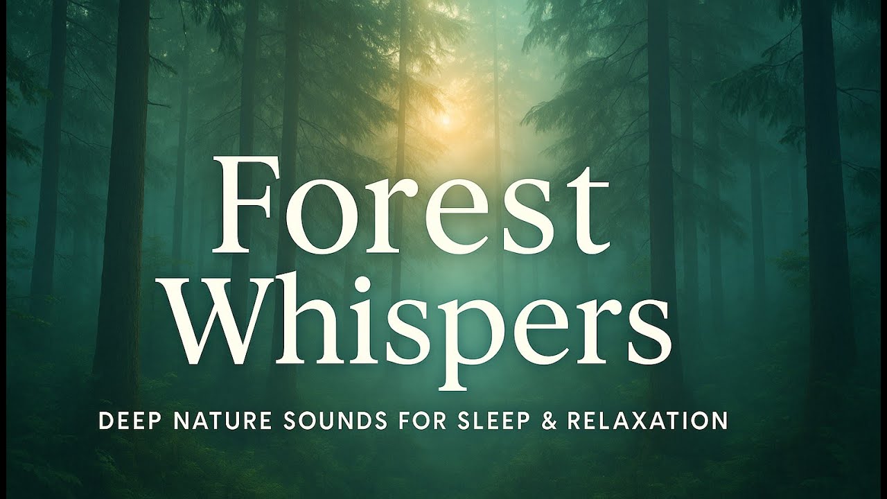 Forest Whispers – Deep Sleep, Meditation & Relaxing Nature Sounds - YouTube