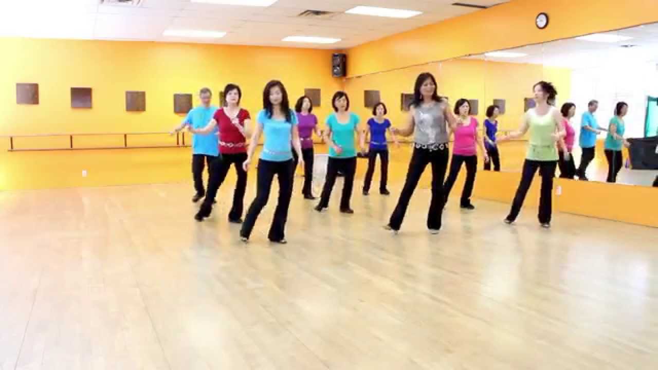 Push For The Stride - Line Dance (Dance & Teach in English & 中文) - YouTube
