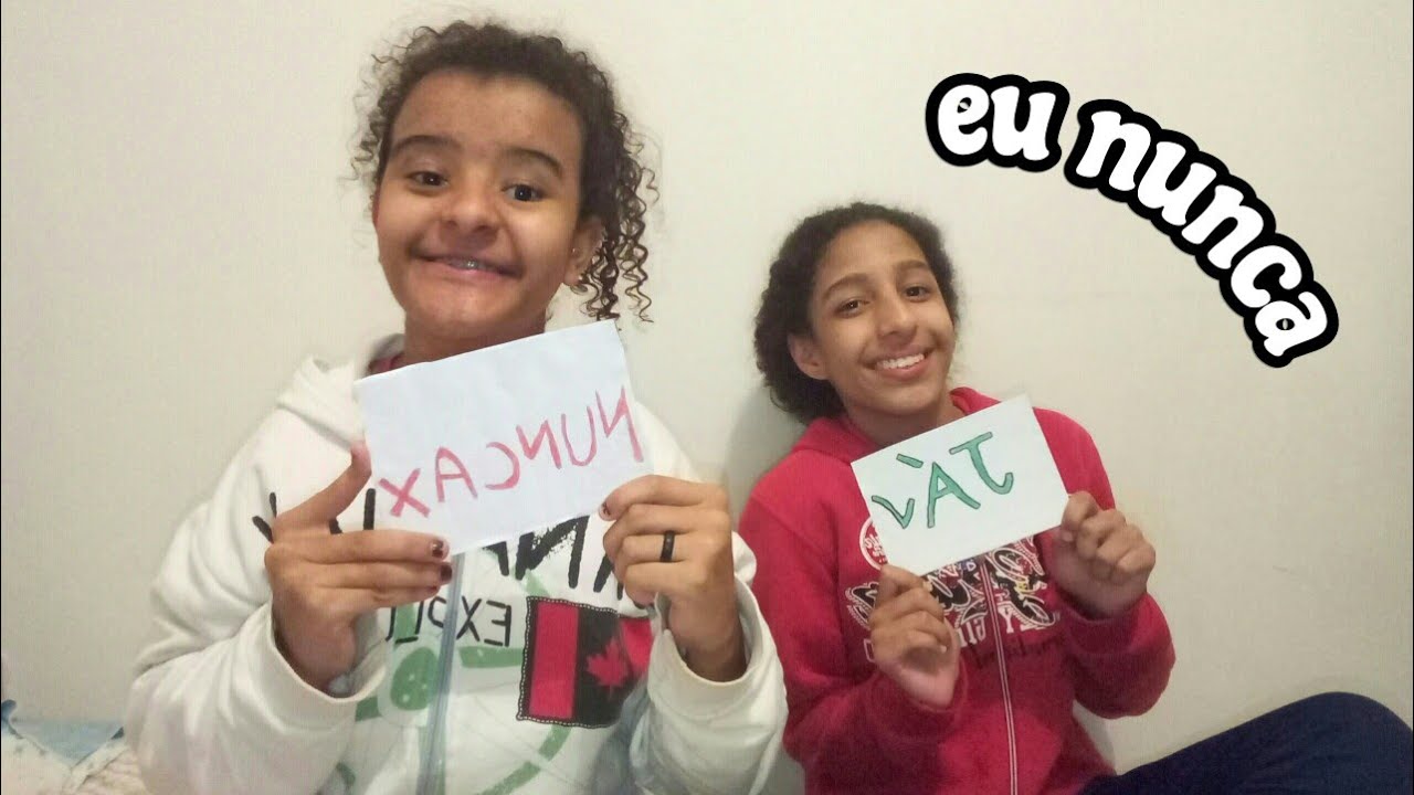 Eu Nunca Com Minha Prima 😂 Youtube