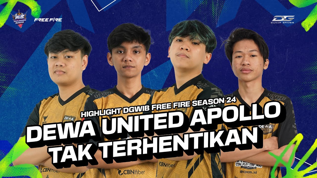 DEWA UNITED APOLLO TAK TERHENTIKAN! | HIGHLIGHT DGWIB FREE FIRE SEASON ...