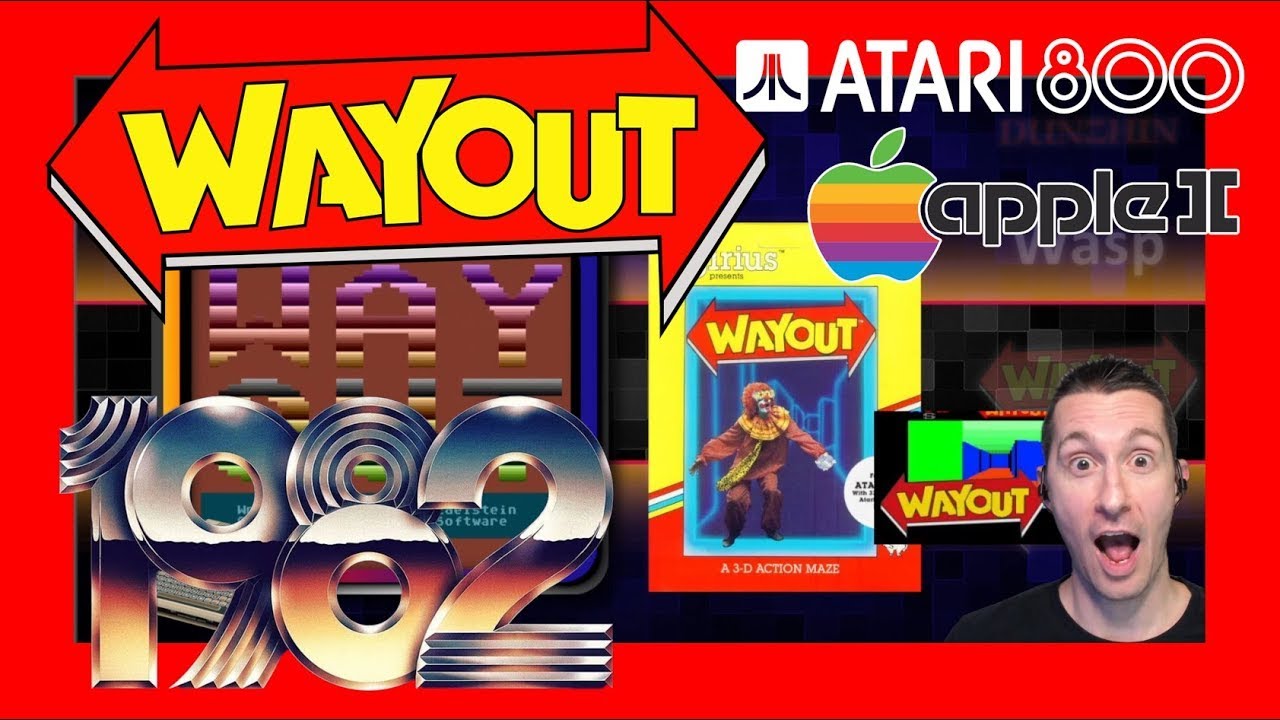 Wayout! The Best 3D Experience in 1982! #videogames #3d #retro #atari #retrogaming #gaming - YouTube