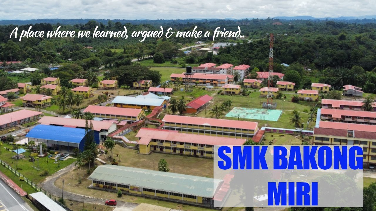 SMK Bakong, Miri Sarawak View with DJi Mini 2 - YouTube