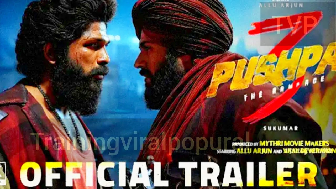 Pushpa 3: The Rampage - Official Trailer/ Allu Arjun/ Vijay Deverakonda ...