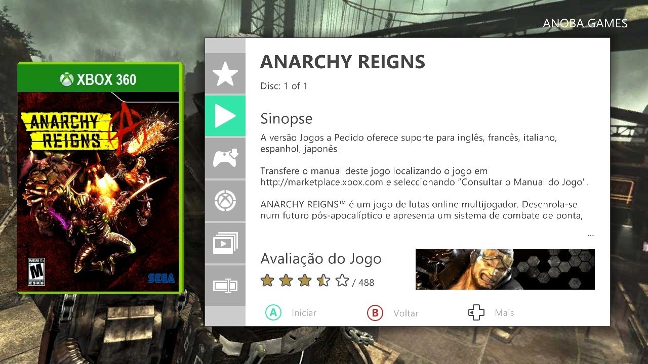 15 Minutos Jogando: Anarchy Reigns (Max Anarchy) (Xbox 360) Full HD ...