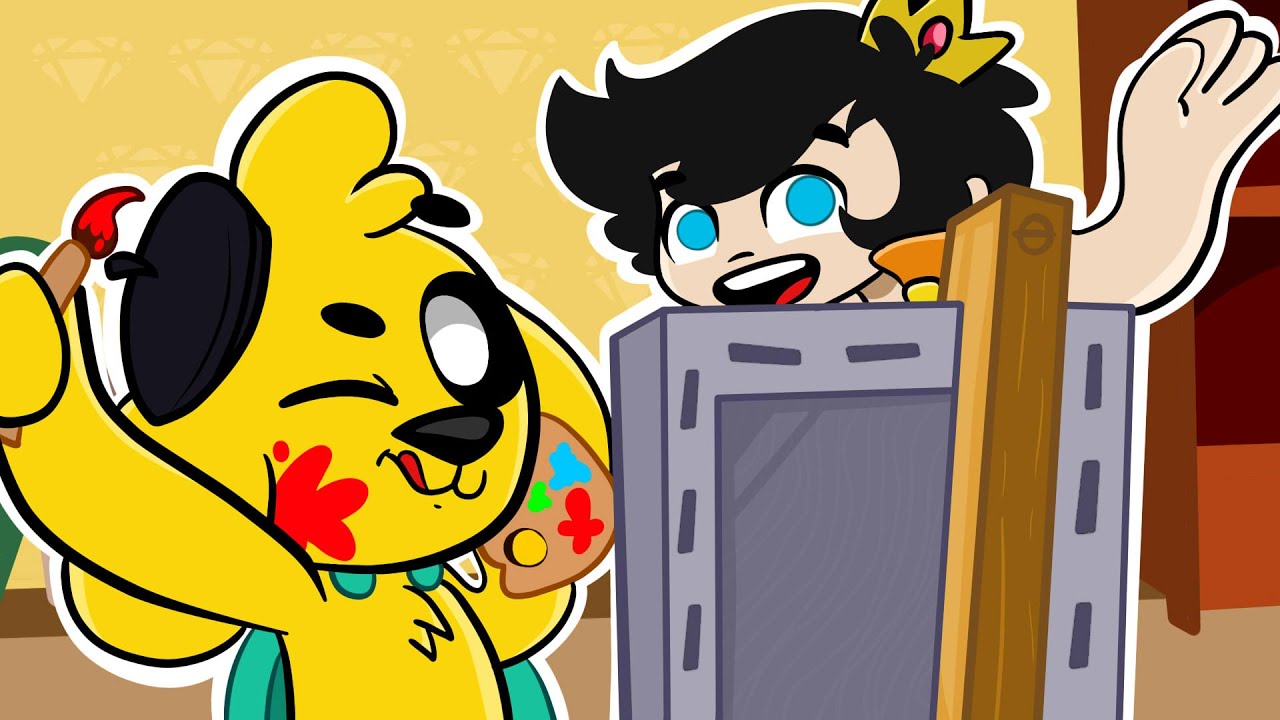 ¡CÓMO DIBUJAR A TROLLINO en LAS PERRERÍAS DE MIKE! 😱😨 DIBUJO MIKECRACK ...