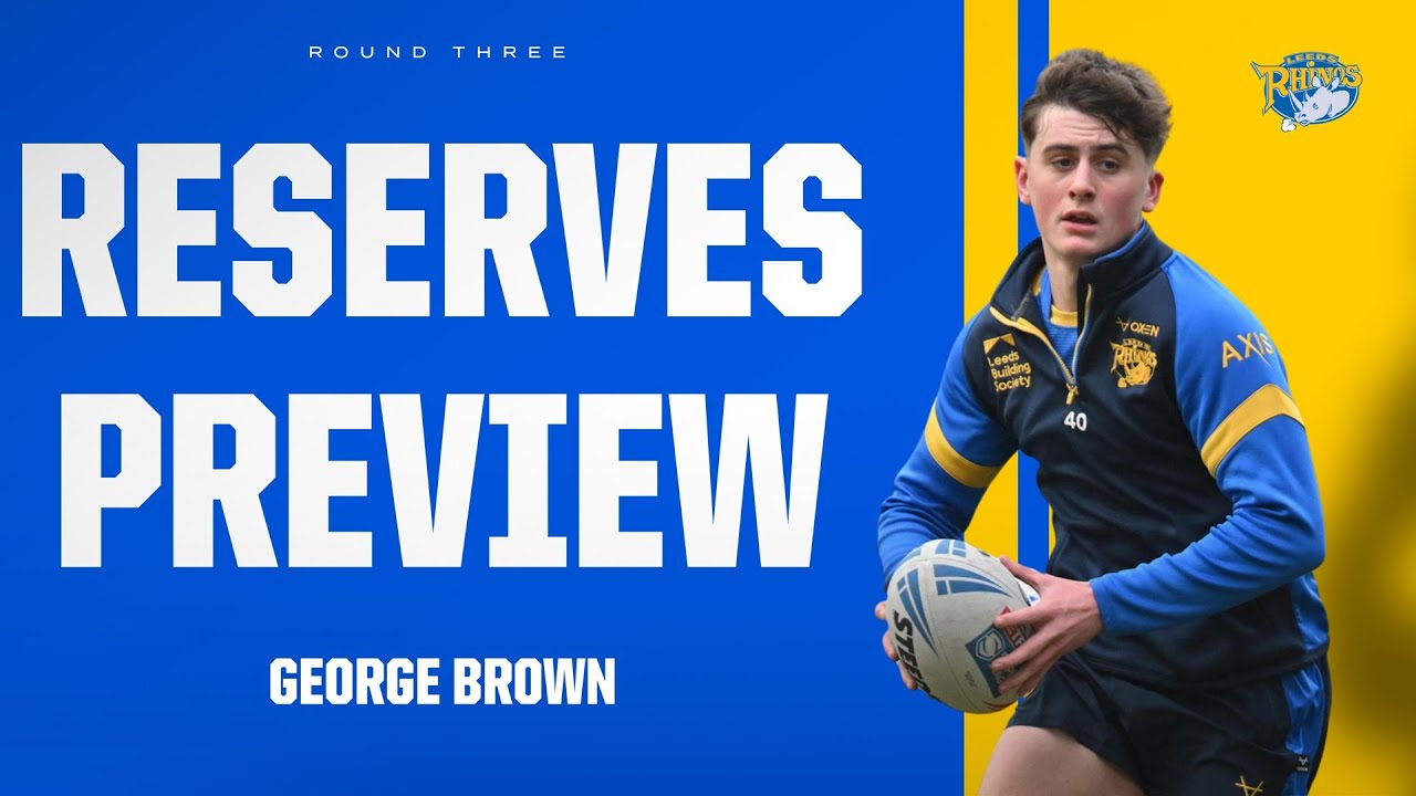 Reserves Preview | George Brown - YouTube
