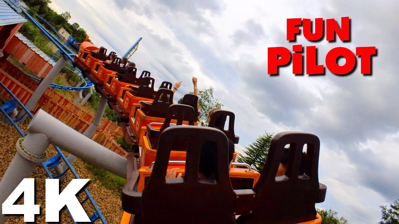 Fun Pilot [On-Ride 4K POV] - Walibi Belgium - YouTube