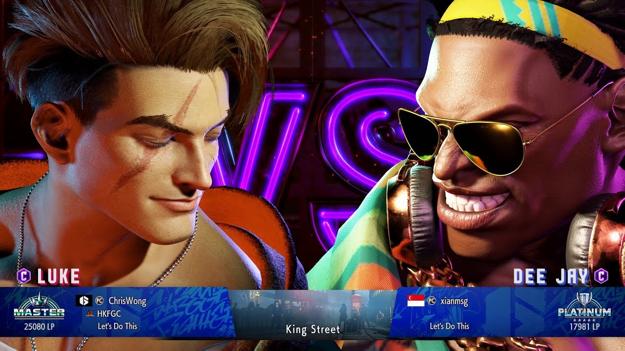 Street Fighter 6 - Chris Wong (Luke) vs Xian (Dee Jay) SF6 Custom Room ...