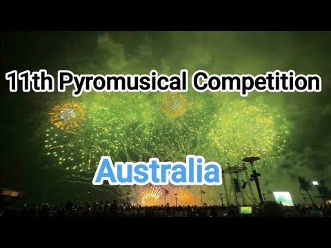 11th International Pyromusical Competiton (Australia) #pyromusical ...