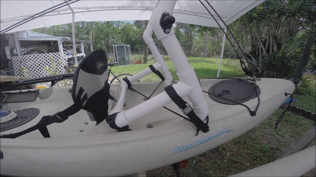 Hobie Island Main-Sheet Riser & Utility Bar DIY HD - YouTube