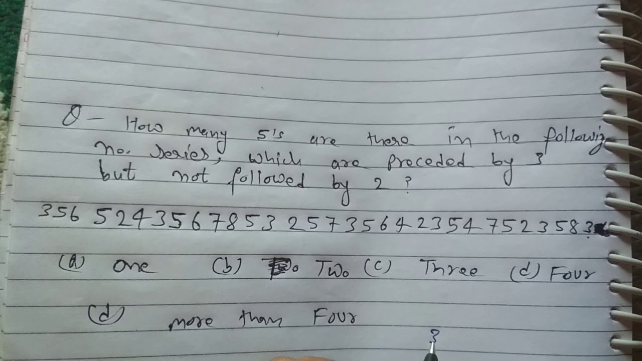 Number Test and Time sequence test - YouTube