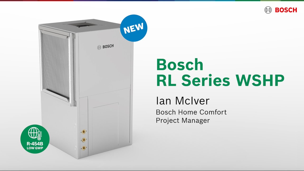 Bosch RL Series Heat Pump - YouTube