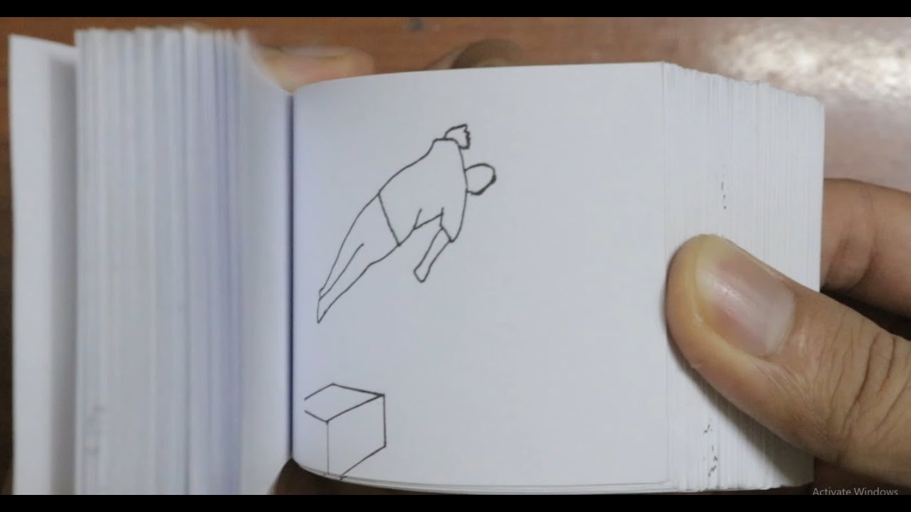 Flipbook Parkour (part 3) - YouTube