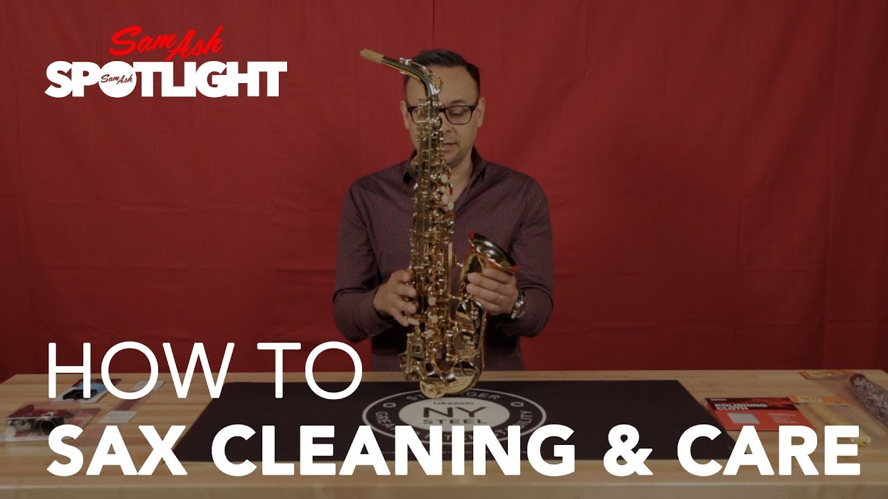 How to Sax Cleaning & Care | with D'Addario - YouTube