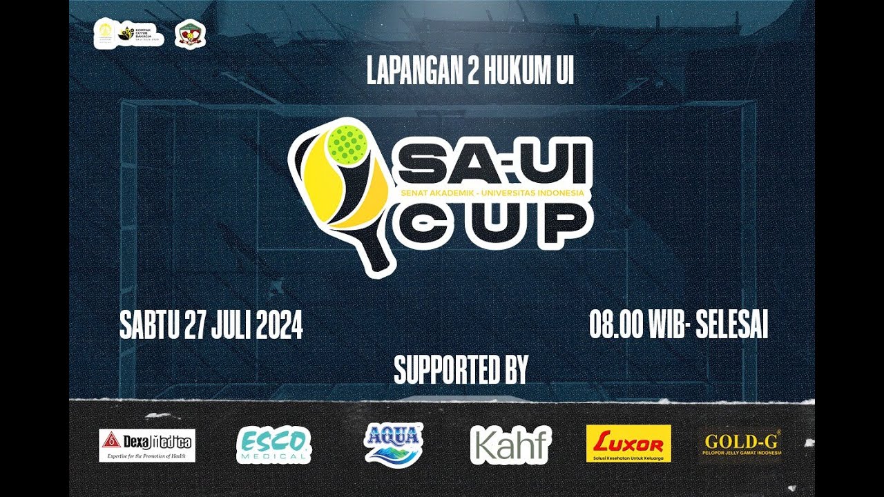 DAY 3 SA UI CUP 1st Jakarta PickleBall Championship - YouTube