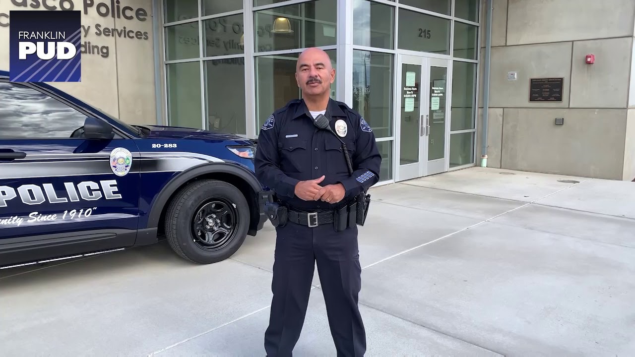 Officer Ray from the Pasco Police Department gives tips on lighting ...