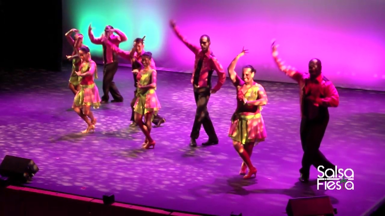 Trini Dance Fusion at Salsa Fiesta TnT 2016 - YouTube