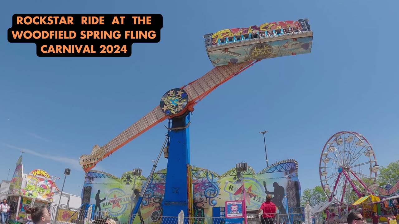 Rockstar Ride At The Woodfield Spring Fling Carnival 2024 - YouTube