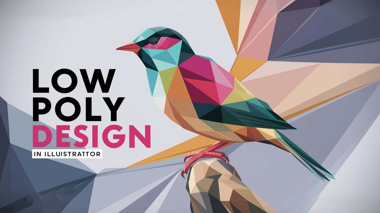 Create Stunning Low Poly Art in Illustrator - Easy Tutorial for ...