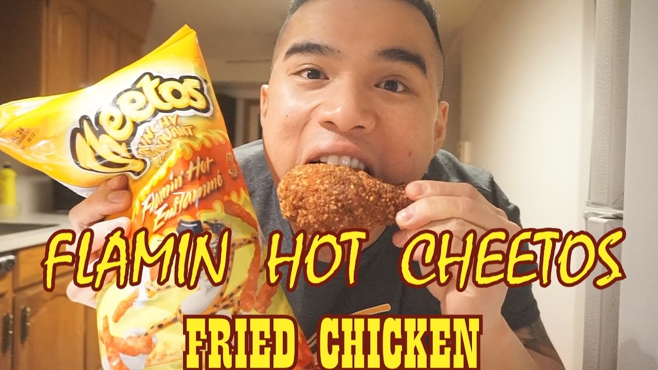 FLAMIN HOT CHEETOS FRIED CHICKEN | MEAL PREP | QT - YouTube