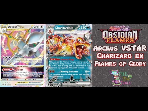 Obsidian Flames: Charizard ex and Arceus VSTAR are a menacing ...
