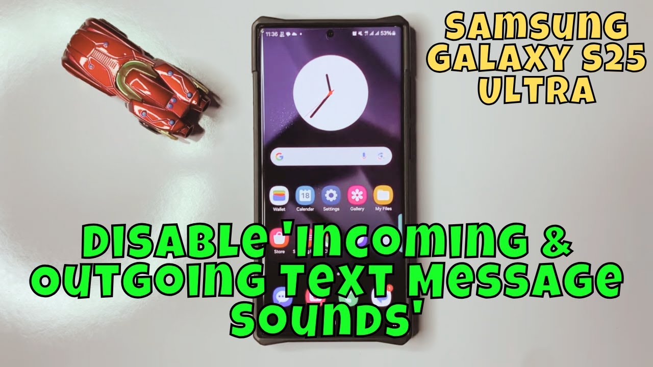 How To Disable 'Incoming & Outgoing Text Message Sounds' On Samsung ...