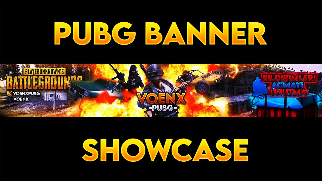 PUBG Banner Showcase - VOENX (#2) - YouTube