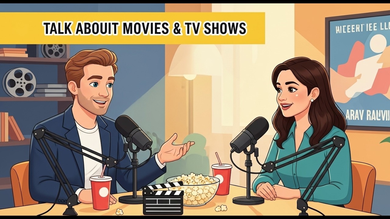 Talking About Movies & TV Shows 🎬 English Listening Practice for ...
